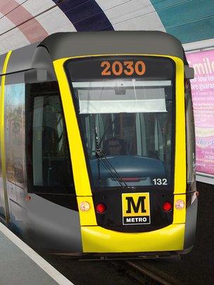 Plans unveiled to extend Tyne and Wear Metro network - BBC News