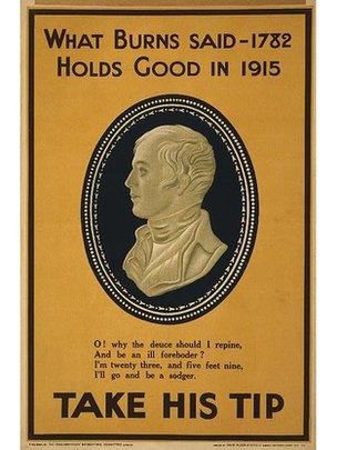 How Robert Burns was used during World War One - BBC News