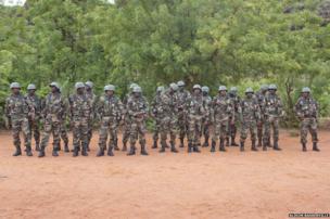 In pictures: Training Mali's army - BBC News