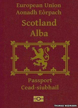 Would independence result in Scots having two passports? - BBC News