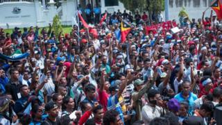 Ribuan berdemonstrasi di Timor Leste soal sengketa minyak Australia ...