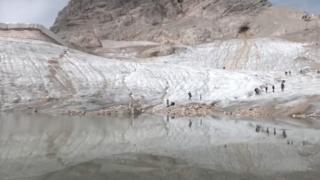 Switzerland S Vanishing Glaciers Threaten Europe S Water Supply Bbc News
