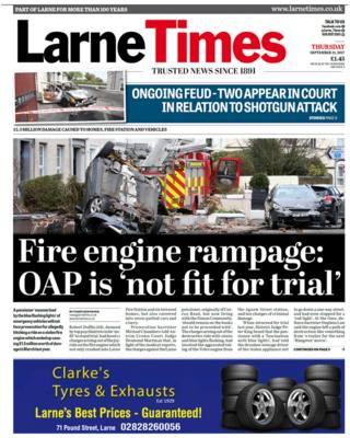 NI weekly paper review: 'Fire engine rampage' - BBC News