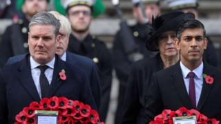Remembrance Sunday: King leads nation in honouring war dead - BBC News