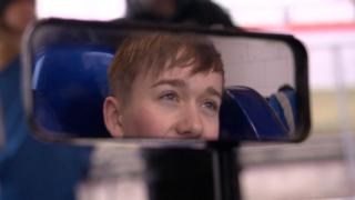 Double amputee Billy Monger still counts himself 'lucky' - BBC News