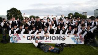 Pipe band world champions 2023 crowned in Glasgow - BBC News