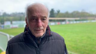 Care home helps ex-footballer return to sport in Belper - BBC News
