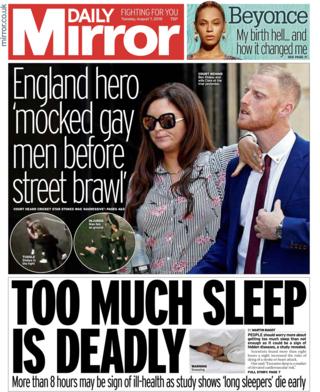 Newspaper headlines: Salisbury 'extradition move' - BBC News