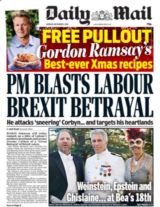 Newspaper headlines: 'Labour Brexit betrayal' and 'NHS waits cover up ...