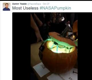 Nasa engineers carve hi-tech pumpkins in annual competition - BBC News