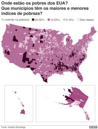 Quem são os 41 milhões de pobres dos Estados Unidos, o país mais rico ...