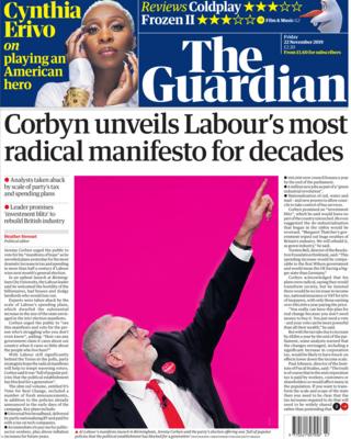 Newspaper headlines: Economists 'taken aback' by Labour spending plans ...