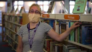 Coronavirus: How libraries provided a lifeline in lockdown - BBC News