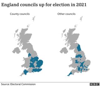Local elections 2021: A simple guide to English council elections - BBC ...