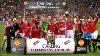 Man Utd 1999 Treble: Near misses, determination & 'pure luck' - BBC Sport