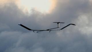 Zephyr breaks own record for longest unmanned flight - BBC News