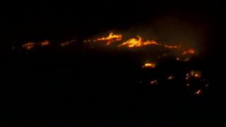 Mournes wildfire: Police treat blaze as suspicious - BBC News