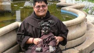 Bolivian monastery accepts four-legged friar - BBC News