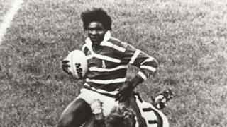 Glenn Webbe: Black Welsh rugby star humbled by documentary - BBC News