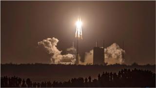 China becomes second nation to plant flag on the Moon - BBC News