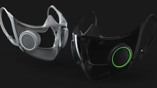 CES 2021: Is this the world's smartest face mask? - BBC News