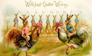 The odd world of Victorian Easter cards - BBC News