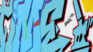 'Thugs' cover £17m Govia Thameslink train in graffiti - BBC News