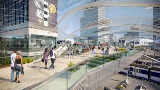 Plans unveiled for £500m Leeds railway station revamp - BBC News