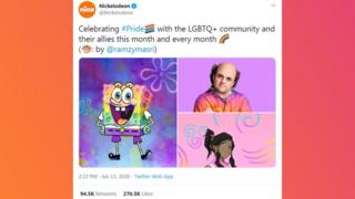 Spongebob Squarepants supports Pride month - BBC Newsround