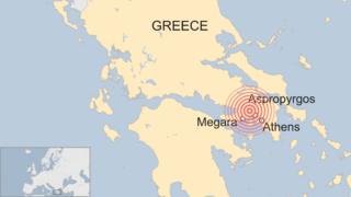 Greek earthquake: Buildings collapse as powerful tremor shakes Athens ...