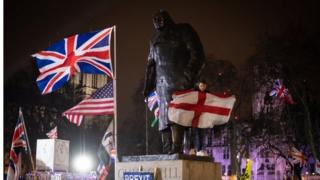 Brexit in pictures: The UK leaves the EU - BBC News