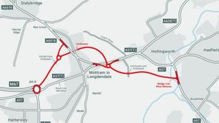Work on £200m Mottram Pennine bypass 'could start in 2023' - BBC News