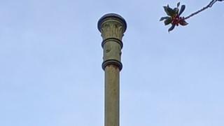 Shifnal's rare Victorian 'stink pipe' given listed status - BBC News