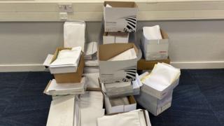 Advanced cyber-attack: NHS doctors' paperwork piles up - BBC News