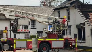 Ashill fire: 'The kindness has been overwhelming' - BBC News