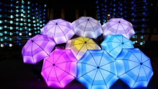 Lumiere London: Festival of light returns to London - BBC News