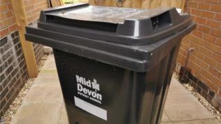 More than 30,000 bins delivered in mid Devon for new service - BBC News