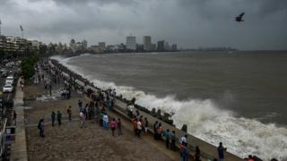 Mumbai bracing for the 'first cyclone in years' - BBC News