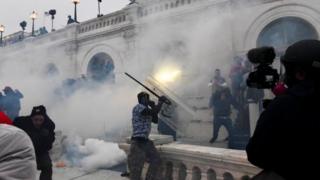 US Congress in turmoil as violent Trump supporters breach building ...
