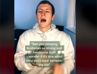 The Scottish postman behind 'Sea Shanty TikTok' - BBC News