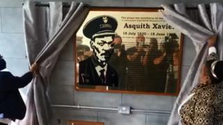 Asquith Xavier: Plaque honours train guard who fought Whites-only ...