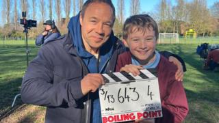 Boiling Point: Actor, 12, 'learnt a lot' from Stephen Graham in BBC ...
