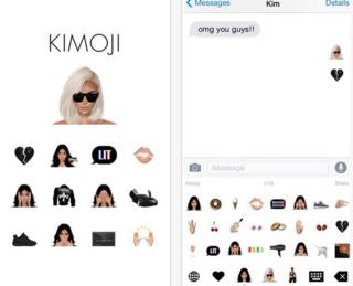 Kim Jong-un emojis take on Kim Kardashian Kimoji - BBC News