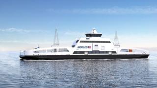 Plug-in and sail: Meet the electric ferry pioneers - BBC News