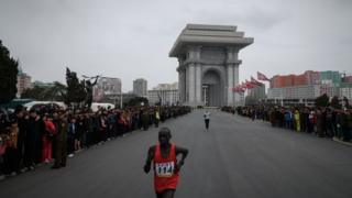 Pyongyang marathon: Fewer foreigners compete in North Korea's annual ...