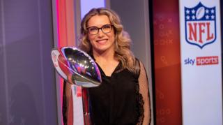 Phoebe Schecter: NFL broadcaster turned flag football player - BBC Sport