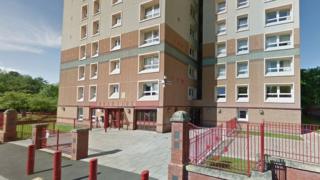 Murder probe launched after Motherwell tower block death - BBC News