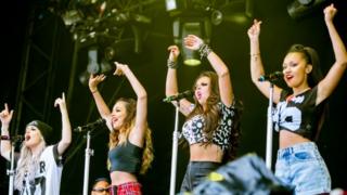 Little Mix share first official snap as a trio - BBC Newsround