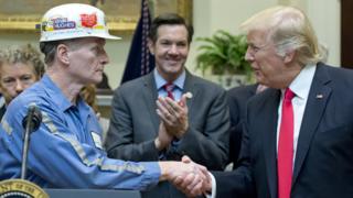 Trump makes major change to US climate change narrative - BBC News