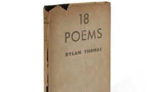 Dylan Thomas' copy of first poetry book up for auction - BBC News